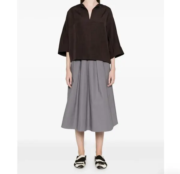 Soeur V-neck Pullover Shirt