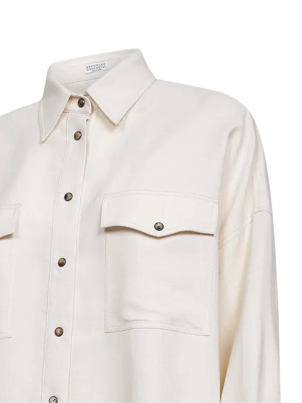 Brunello Cucinelli Fluid Twill Shirt - No