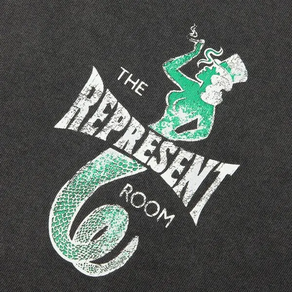 REPRESENT Viper Room Dice Print T-shirt - Black