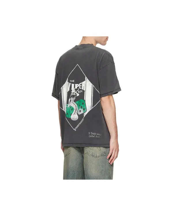 REPRESENT Viper Room Dice Print T-shirt - Black