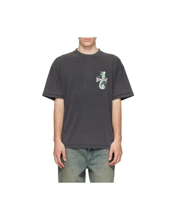 REPRESENT Viper Room Dice Print T-shirt - Black