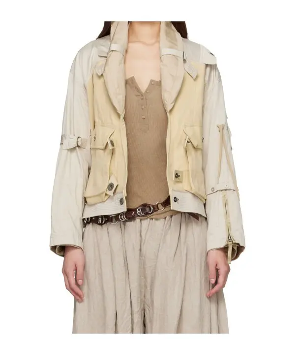 Isabel Marant Étoile Julissa Patch Pocket Jacket - Beige