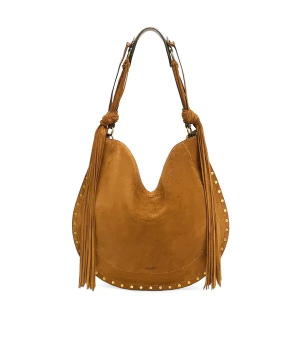 Isabel Marant Étoile Oskan Hobo Studded Shoulder Bag