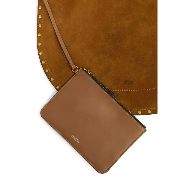 Isabel Marant Étoile Oskan Hobo Studded Shoulder Bag