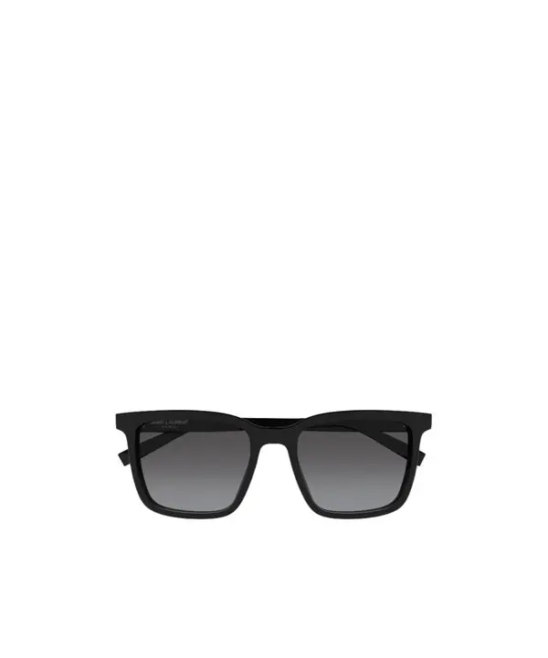Saint Laurent Square Frame Sunglasses - Black
