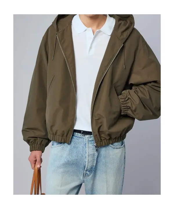 Celine Windbreaker In Nylon With Hood - No