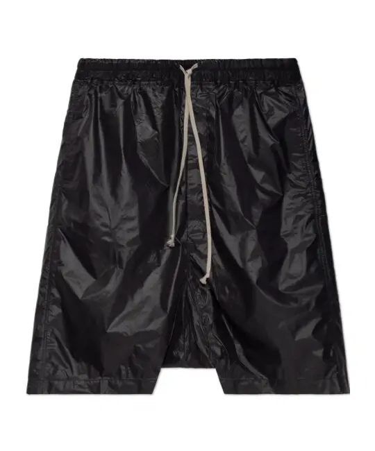 Rick Owens Drawstring Pods Shorts - Black