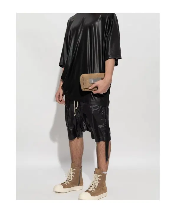 Rick Owens Drawstring Pods Shorts - Black
