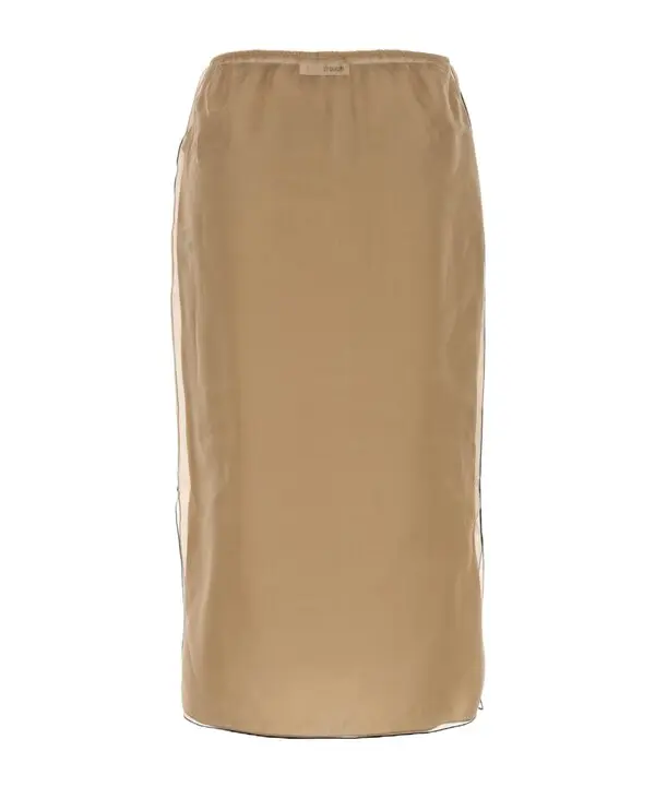 Khaite Syndi" Skirt With Side Slits
