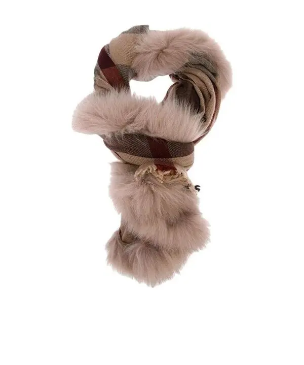 Burberry Spliced Plaid Scarf - Multicolor