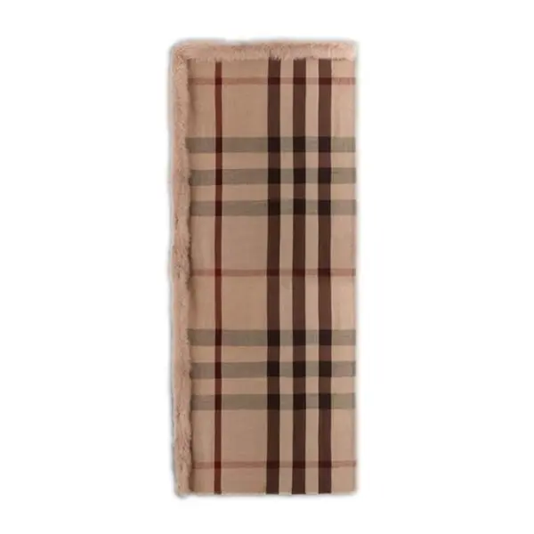 Burberry Spliced Plaid Scarf