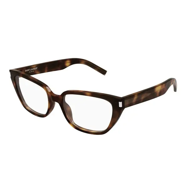 Saint Laurent Butterfly Frame Glasses - Brown