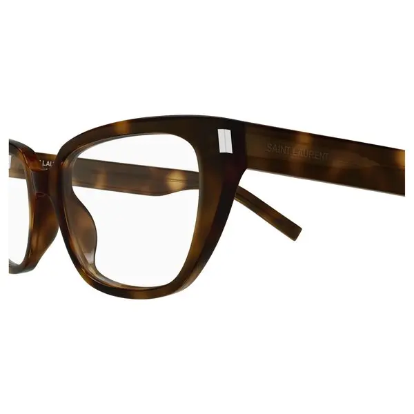 Saint Laurent Butterfly Frame Glasses - Brown