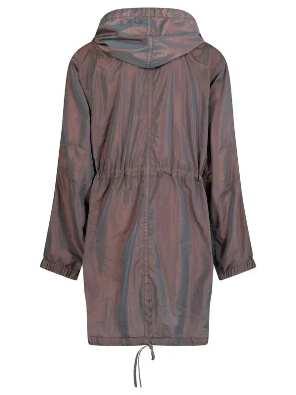 Dries Van Noten Changeant Overdye Hooded Jacket