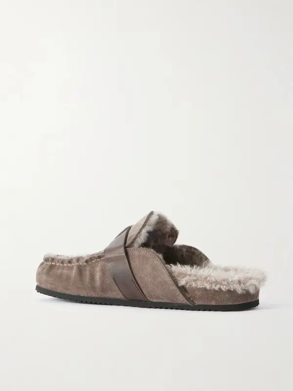 Brunello Cucinelli Round-toe Loafers With Monili Beads