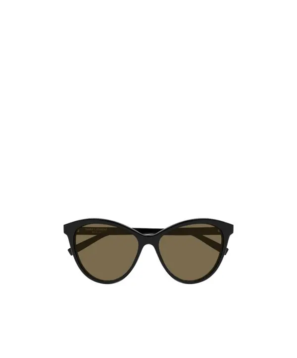 Saint Laurent Cat Eye Frame Sunglasses - Brown