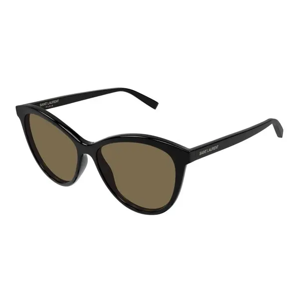 Saint Laurent Cat Eye Frame Sunglasses - Brown