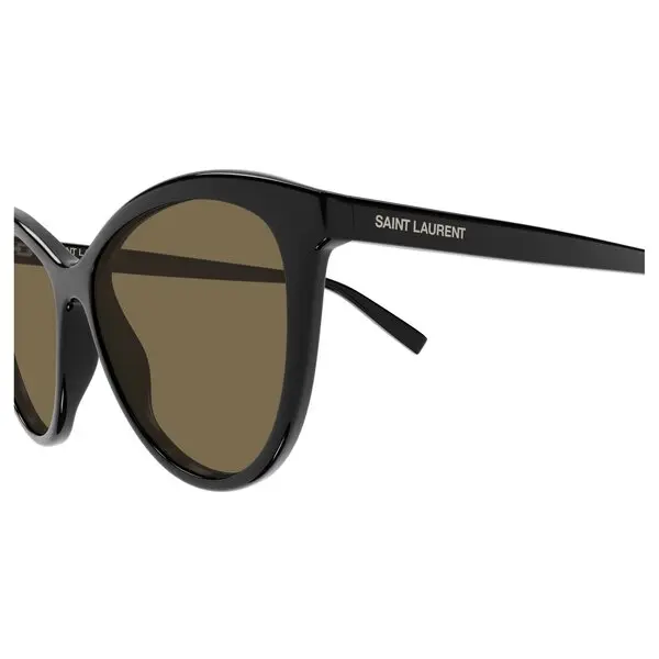 Saint Laurent Cat Eye Frame Sunglasses - Brown