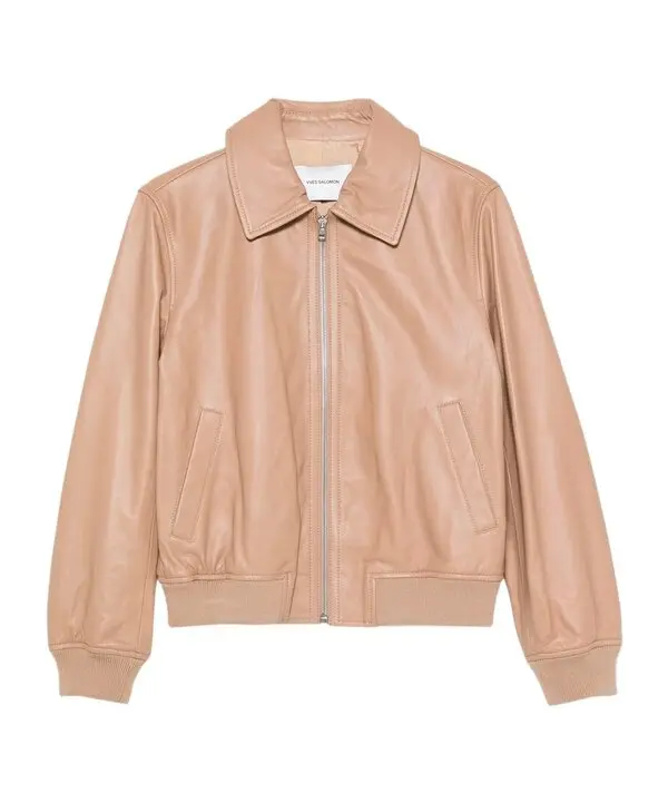 YVES SALOMON Zip-up Leather Jacket - Roma