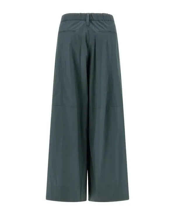 Max Mara Gufo Drawstring Wide-leg Pants