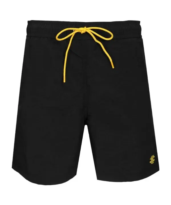 Celine Swim Shorts With Drawstring Waist - Black