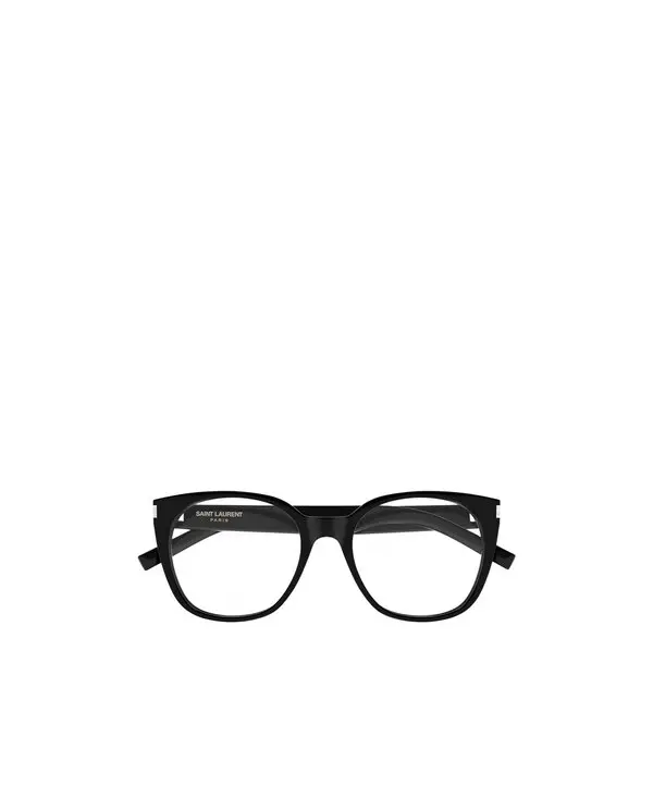 Saint Laurent Square Frame Glasses - Black