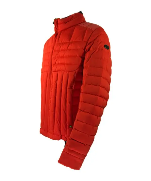 Hugo Boss Quilted Down Jacket With Stand Collar