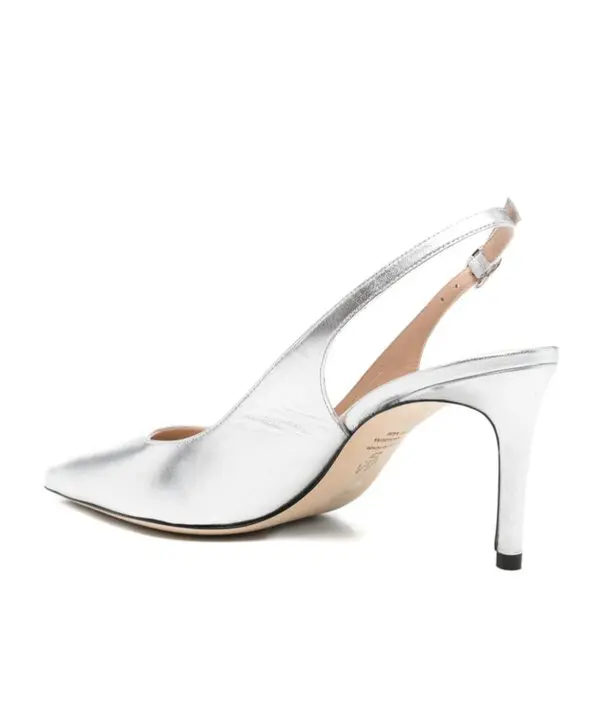 STUART WEITZMAN Pointed-toe Slingback High-heeled Sandals