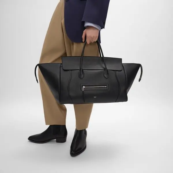 Celine Big Luggage Grained Calfskin Bag