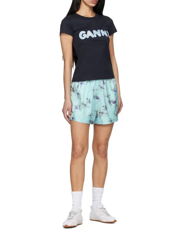 GANNI Crewneck T-shirt