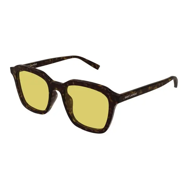 Saint Laurent Rectangular Sunglasses - Yellow