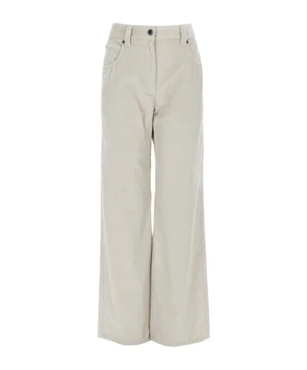 Brunello Cucinelli Corduroy Flared-leg Pants - No
