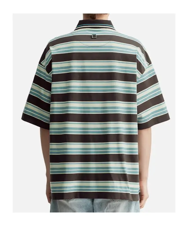 WOOYOUNGMI Striped Short-sleeve T-shirt