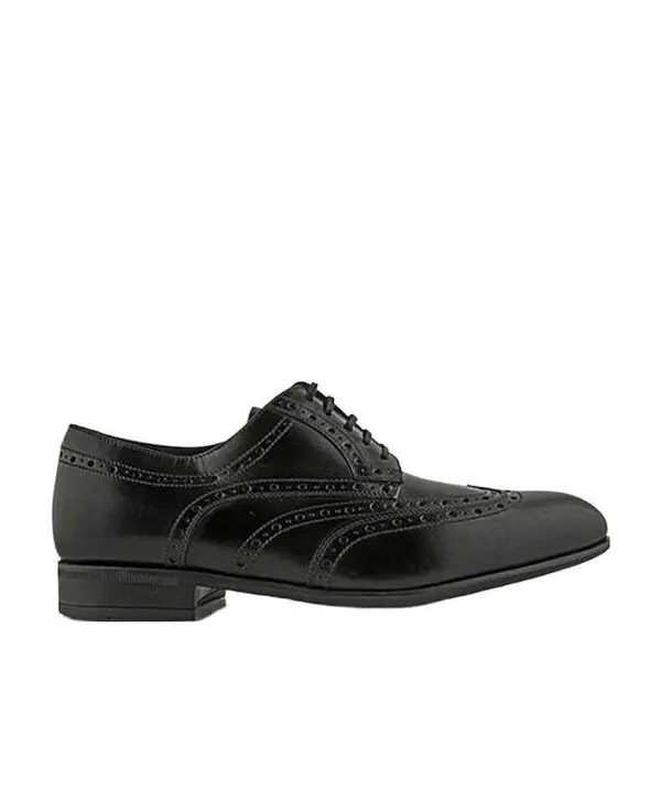 FERRAGAMO Laced Derby Shoes - Black