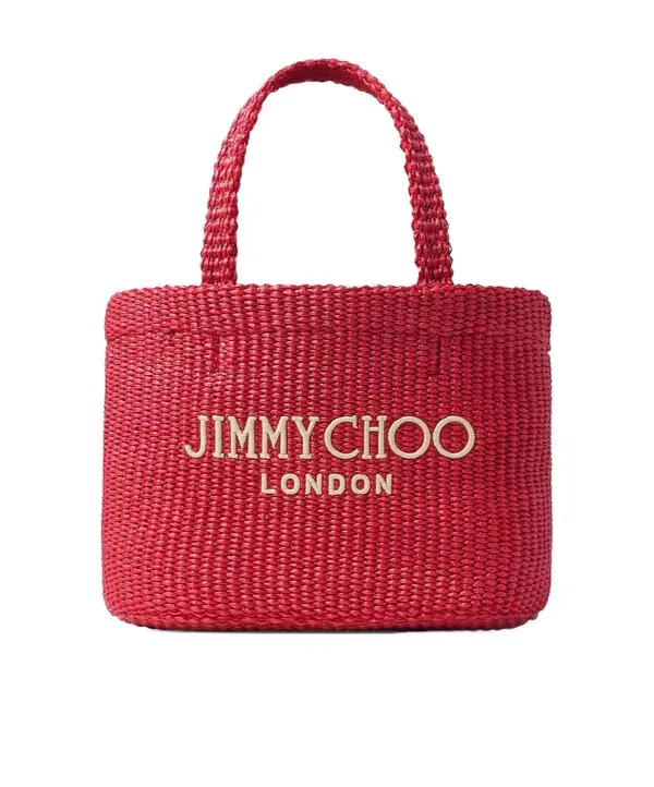 JIMMY CHOO Woven Shoulder Bag