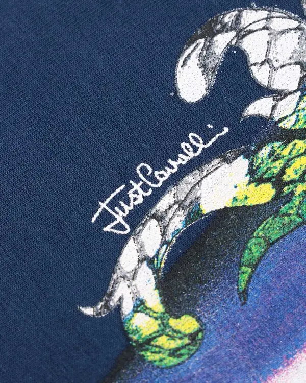 Just Cavalli Printed T-shirt - Blue