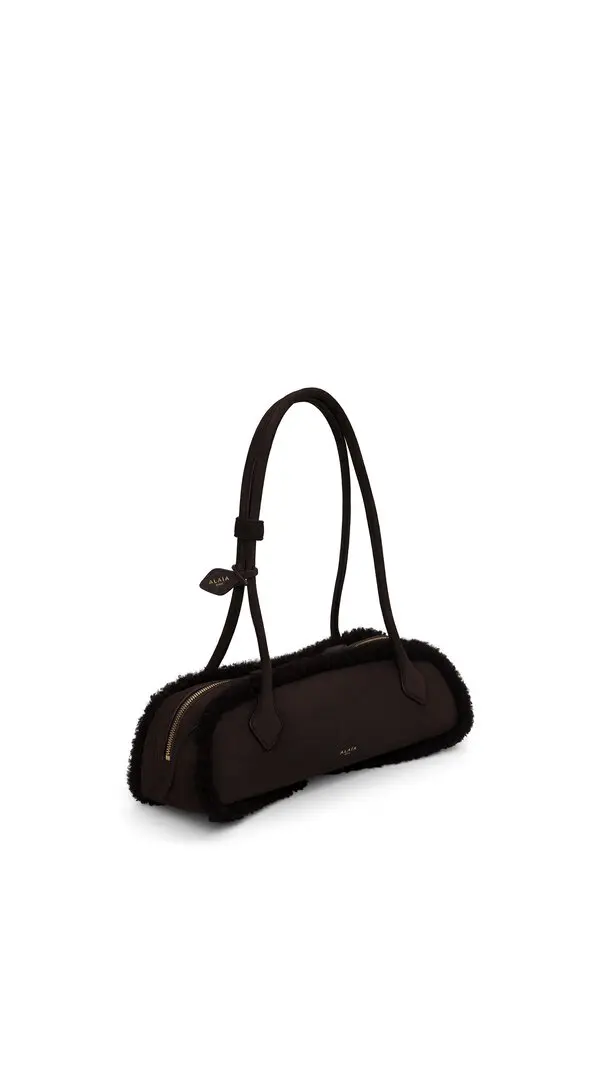Alaïa Le Teckel Medium Shoulder Bag - Maroon
