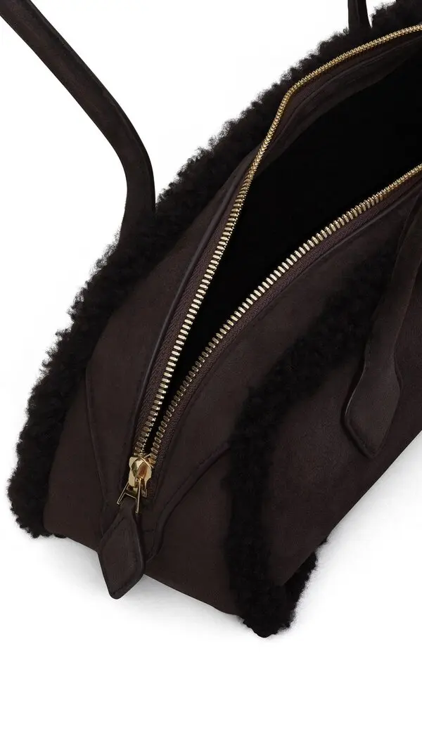 Alaïa Le Teckel Medium Shoulder Bag - Maroon