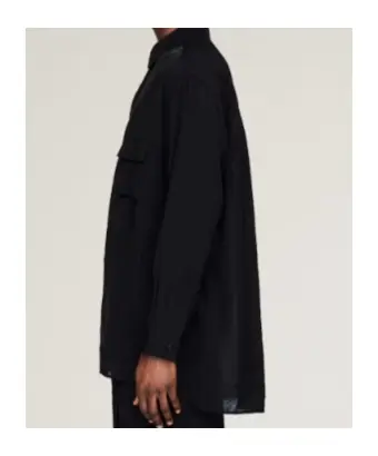 Y3 Long Sleeved Flap-pocket Shirt