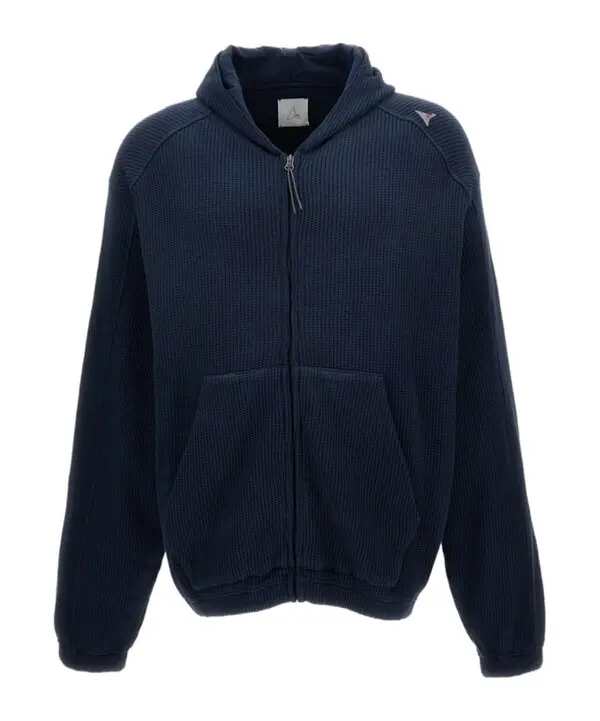ROA Zip-up Hoodie - Black