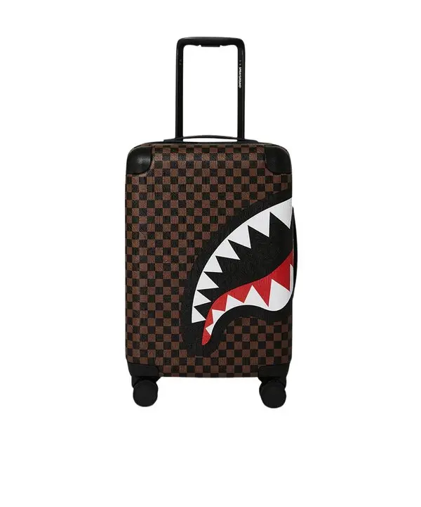 SPRAYGROUND Printed Trolley Suitcase - Black