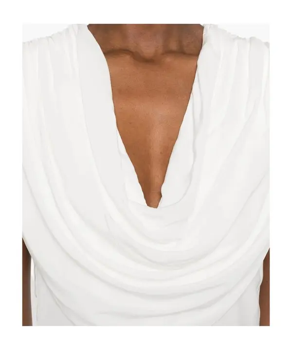 ROTATE BY BIRGER CHRISTENSEN Cowl Neck Sleeveless Maxi Dress