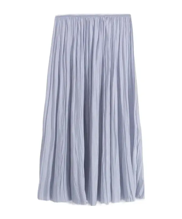 ROBERTO COLLINA Pleated Midi Skirt