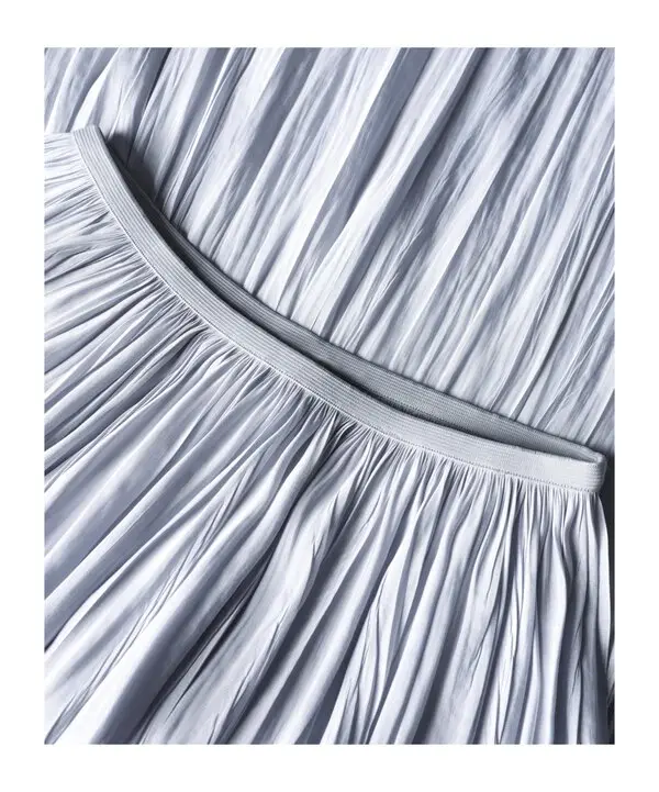 ROBERTO COLLINA Pleated Midi Skirt