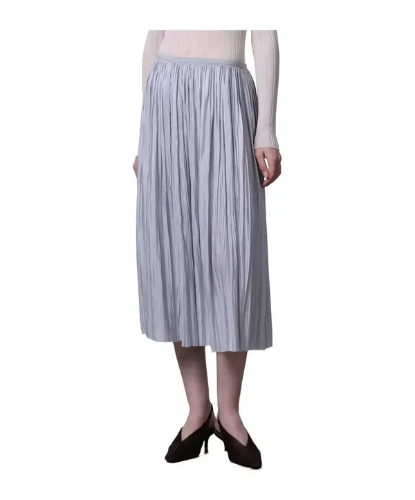 ROBERTO COLLINA Pleated Midi Skirt