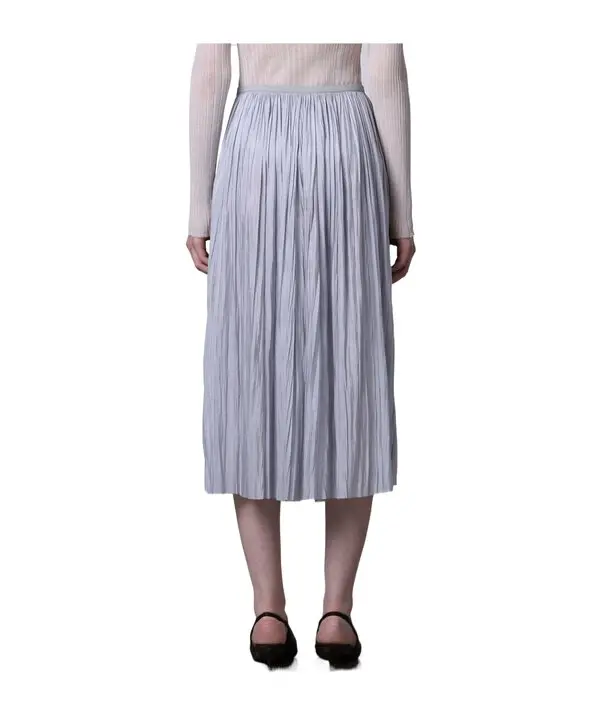 ROBERTO COLLINA Pleated Midi Skirt