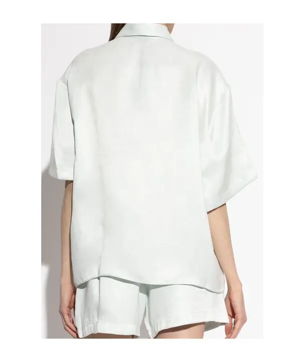 ANINE BING Coco Buttoned Shirt - Mint Green
