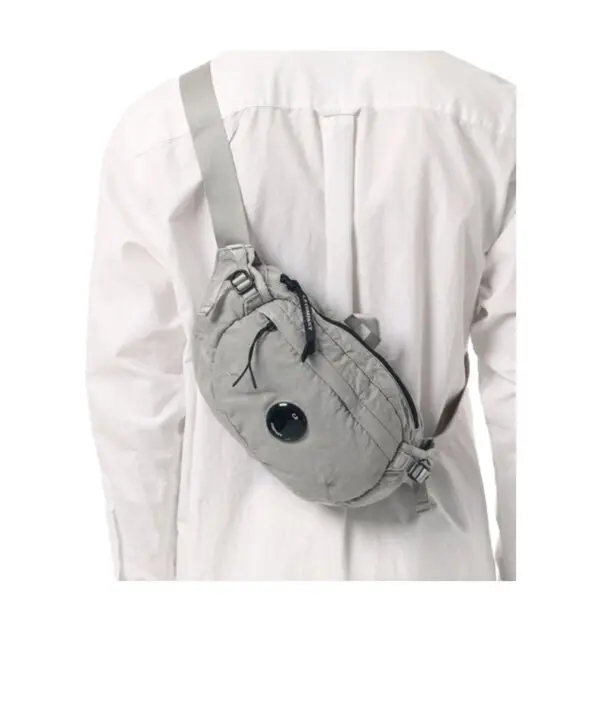 C.P. COMPANY Logo Belt Bag - Grey