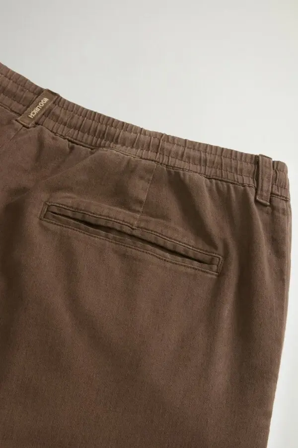 Woolrich Milton Drawstring Waist Trousers - Brown