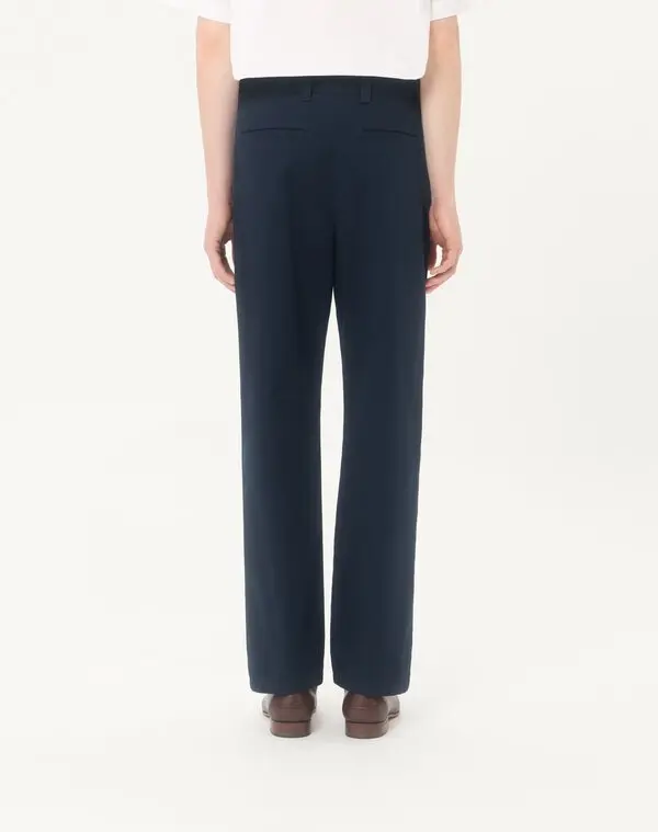 Valentino Garavani Pleated Straight Leg Tailored Trousers